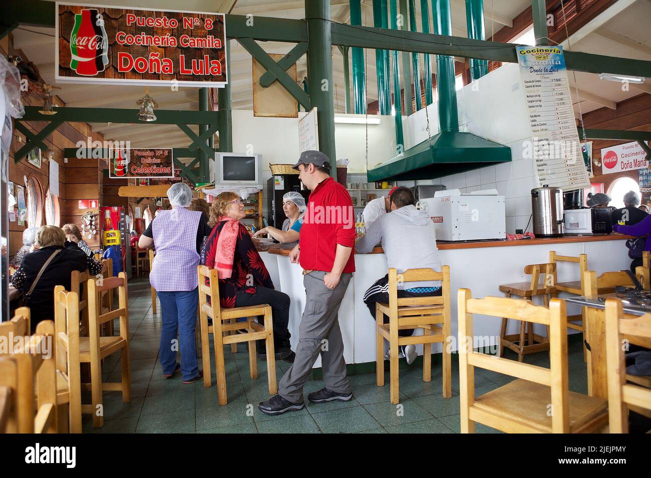 Cocineria Dalcahue, Chiloe Island, Chile. Dalcahue cookery is a ...