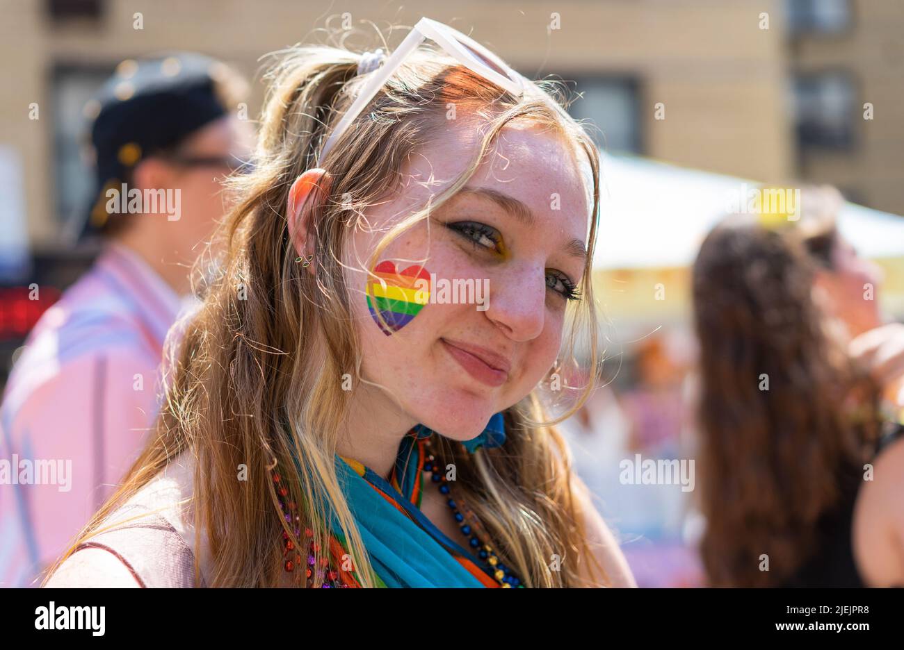 Nyc body painting hi-res stock photography and images - Alamy