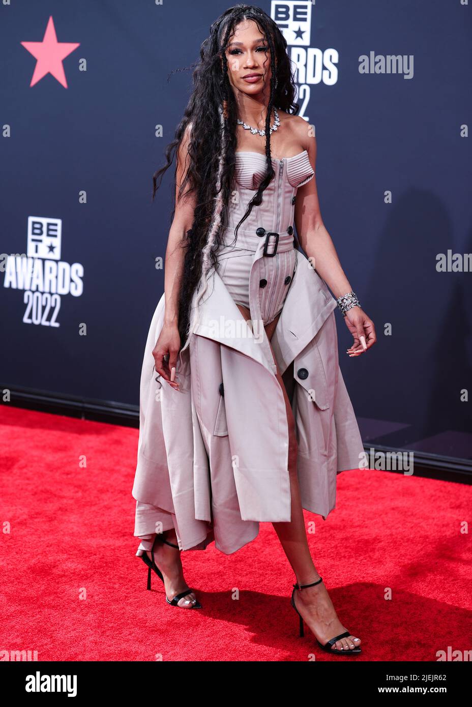 LOS ANGELES, CALIFORNIA, USA - JUNE 26: American rapper BIA arrives at ...