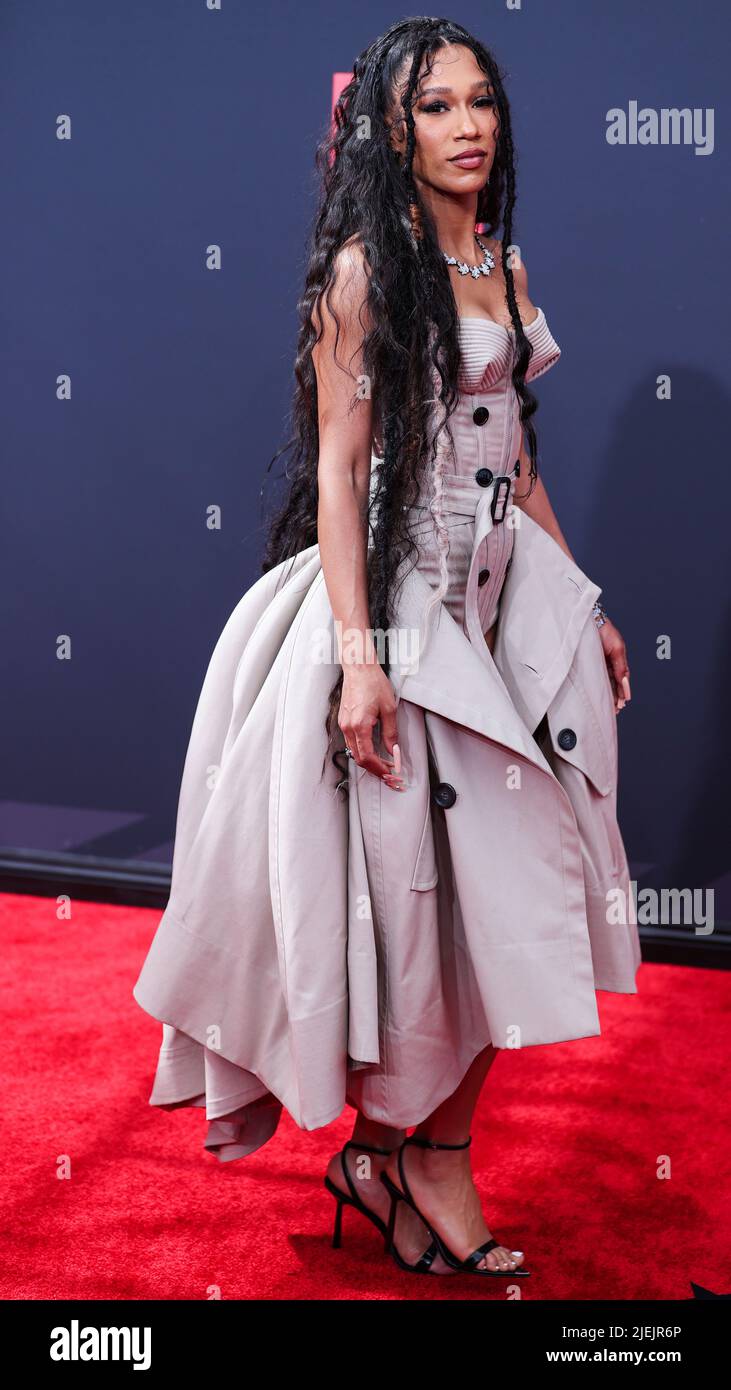 LOS ANGELES, CALIFORNIA, USA - JUNE 26: American rapper BIA arrives at ...