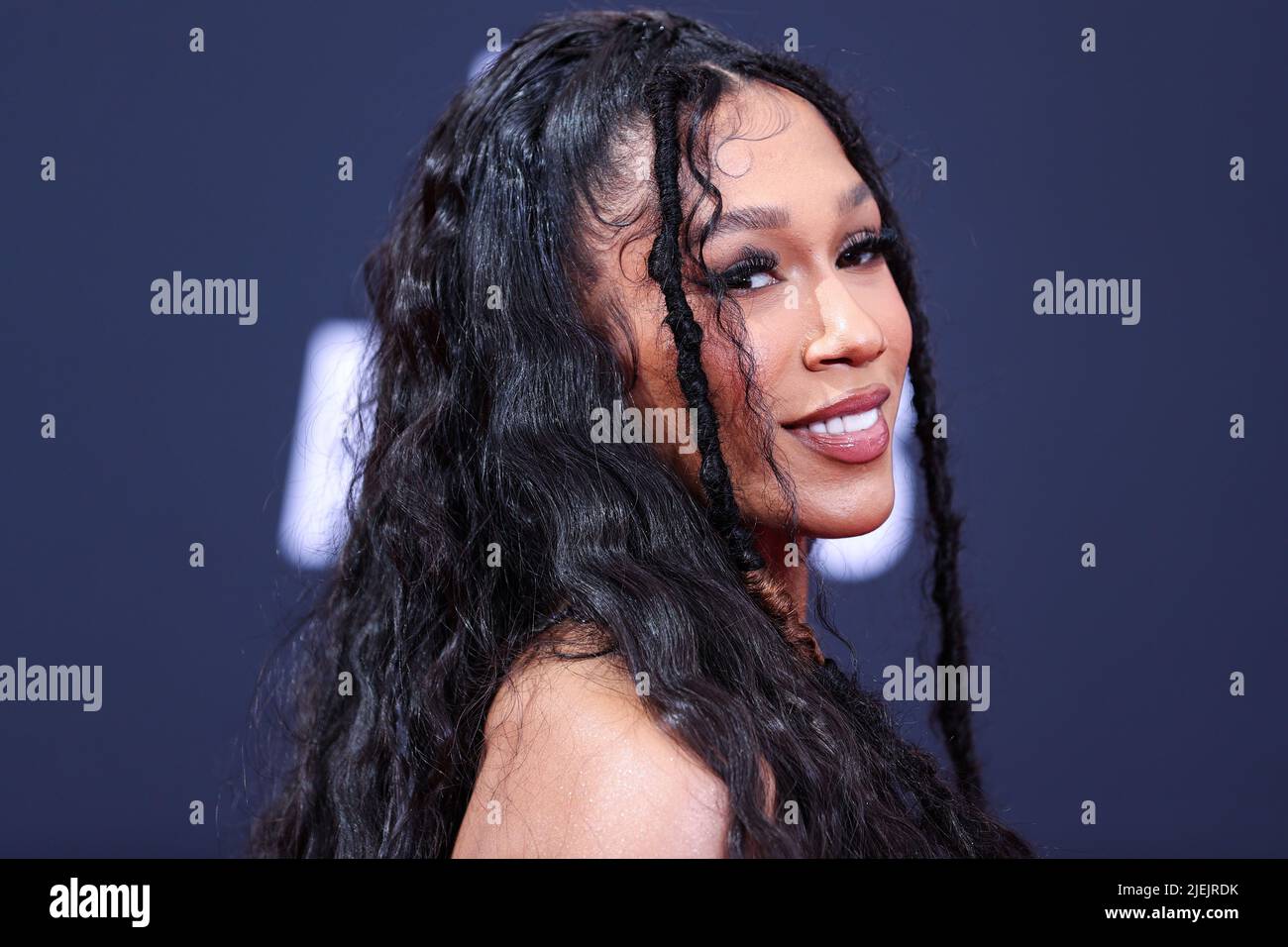 LOS ANGELES, CALIFORNIA, USA - JUNE 26: American rapper BIA arrives at ...