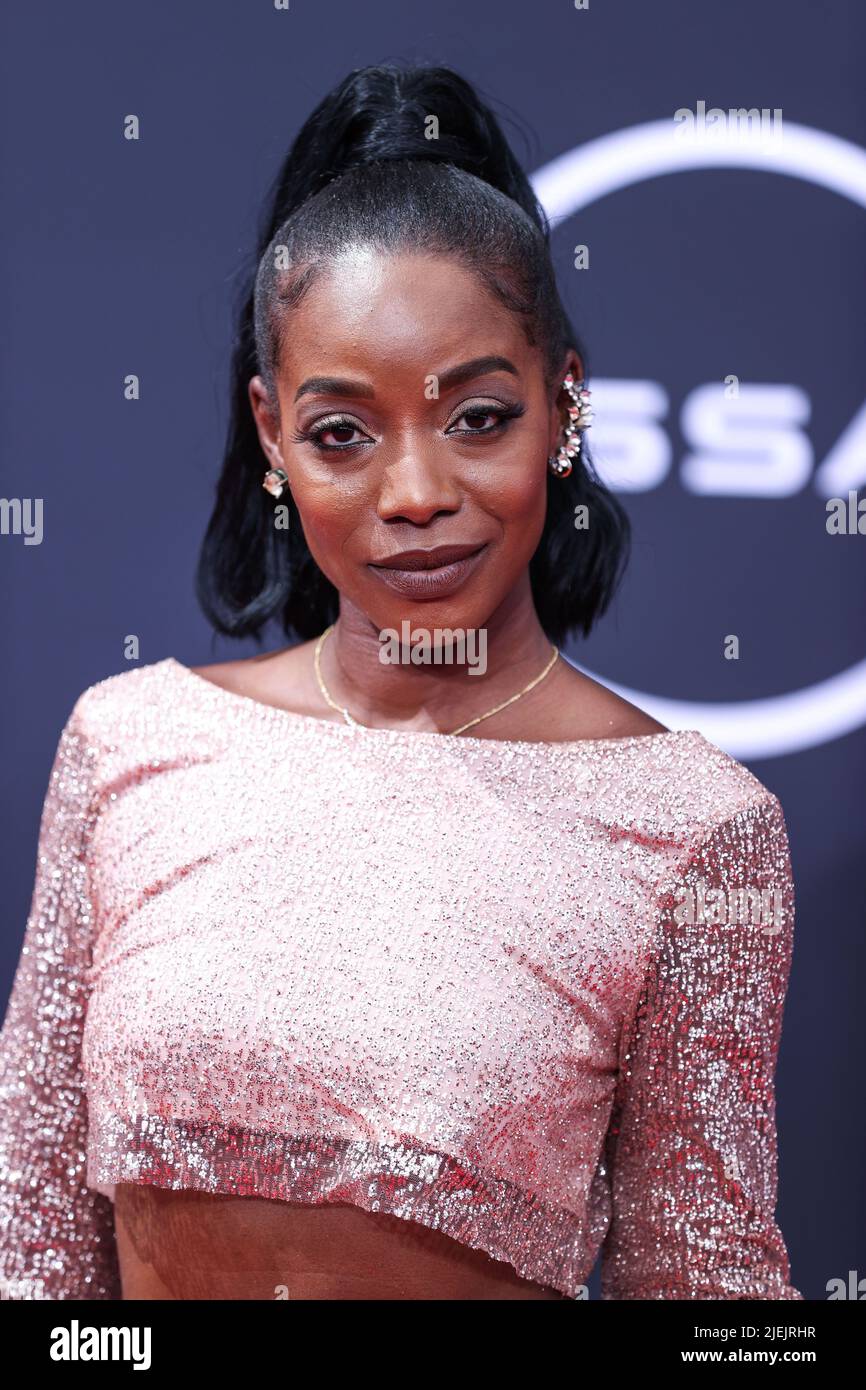 LOS ANGELES, CALIFORNIA, USA - JUNE 26: Candice Renee arrives at the ...