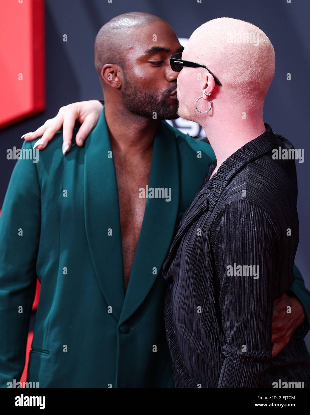 LOS ANGELES, CALIFORNIA, USA - JUNE 26: David Alan Madrick and Shaun ...