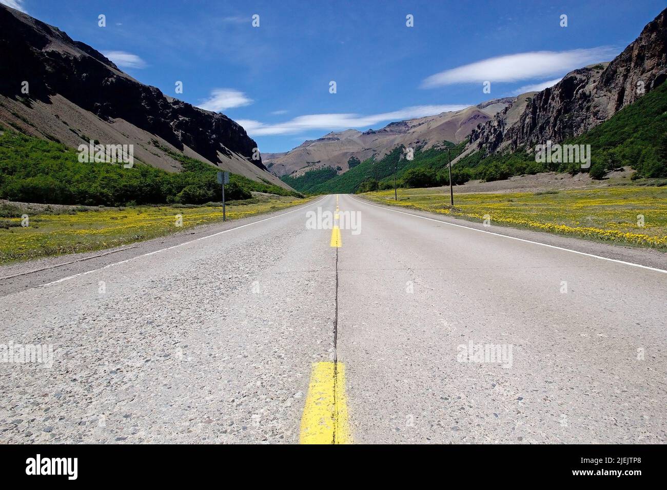 The Carretera Austral in Chile. Carretera Austral is the Chile's Route ...