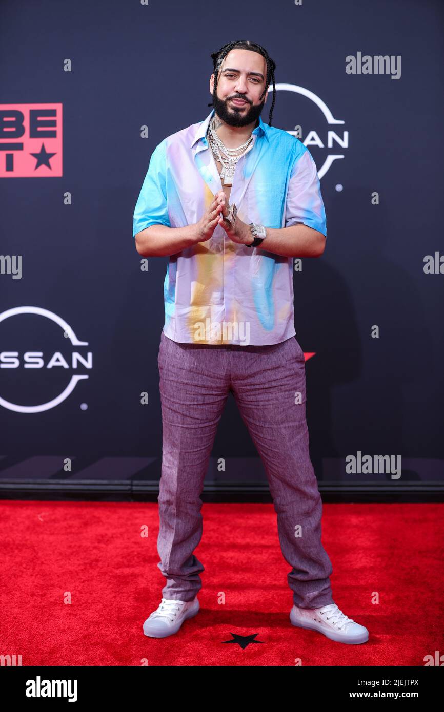 LOS ANGELES, CALIFORNIA, USA - JUNE 26: Moroccan-American rapper French ...
