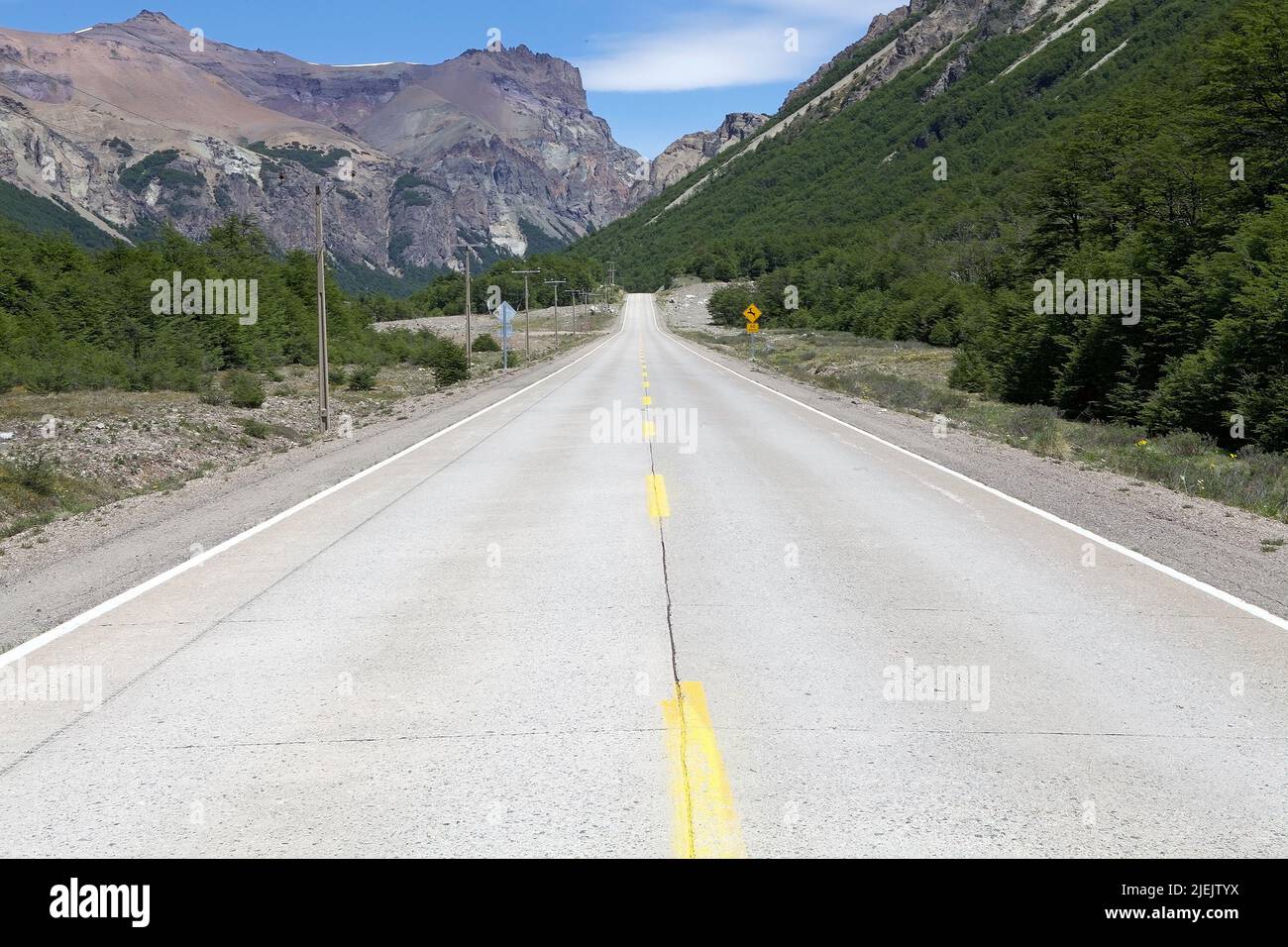 The Carretera Austral in Chile. Carretera Austral is the Chile's Route ...