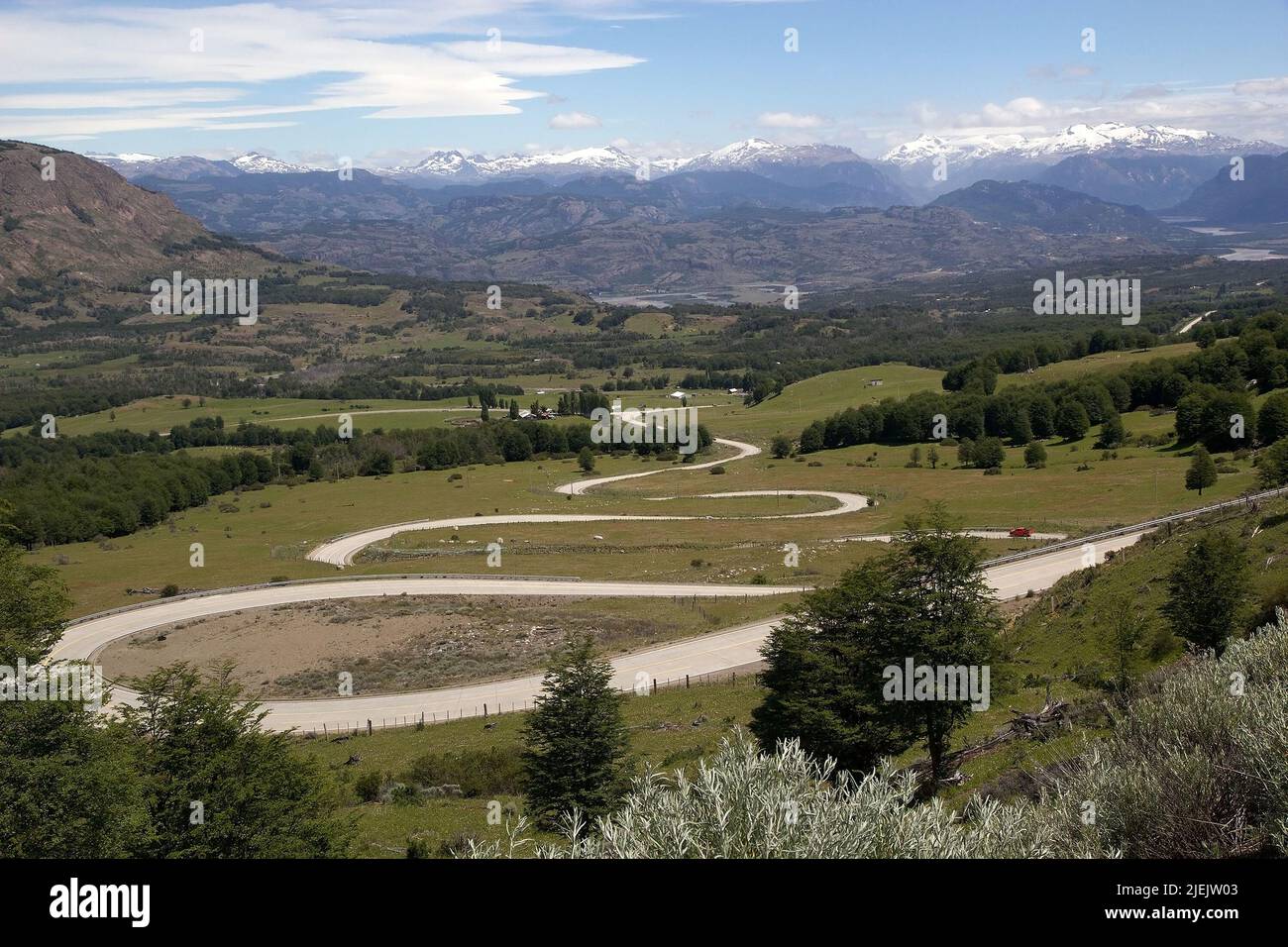 The Carretera Austral in Chile. Carretera Austral is the Chile's Route ...