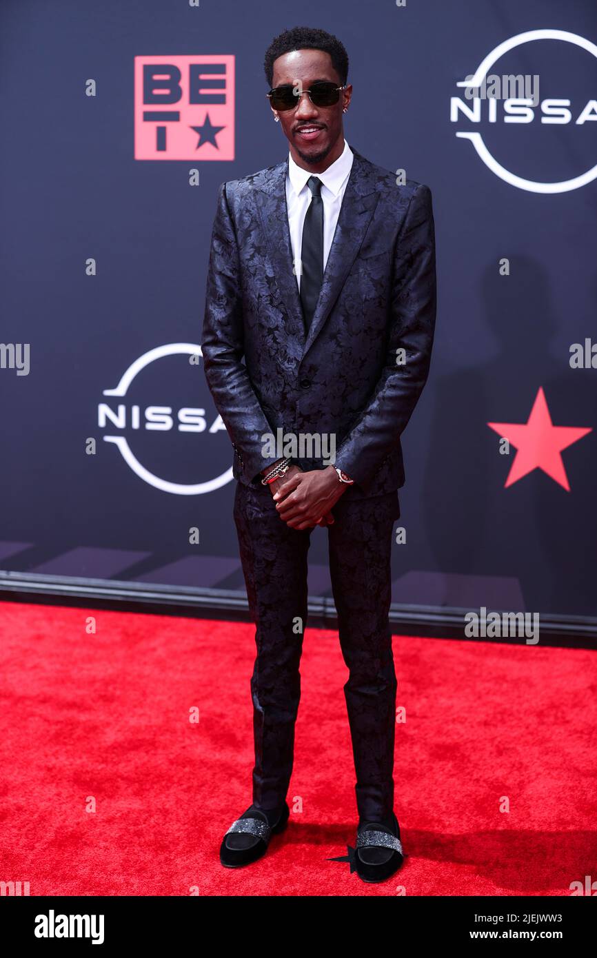 LOS ANGELES, CALIFORNIA, USA - JUNE 26: Lemuel Plummer arrives at the ...