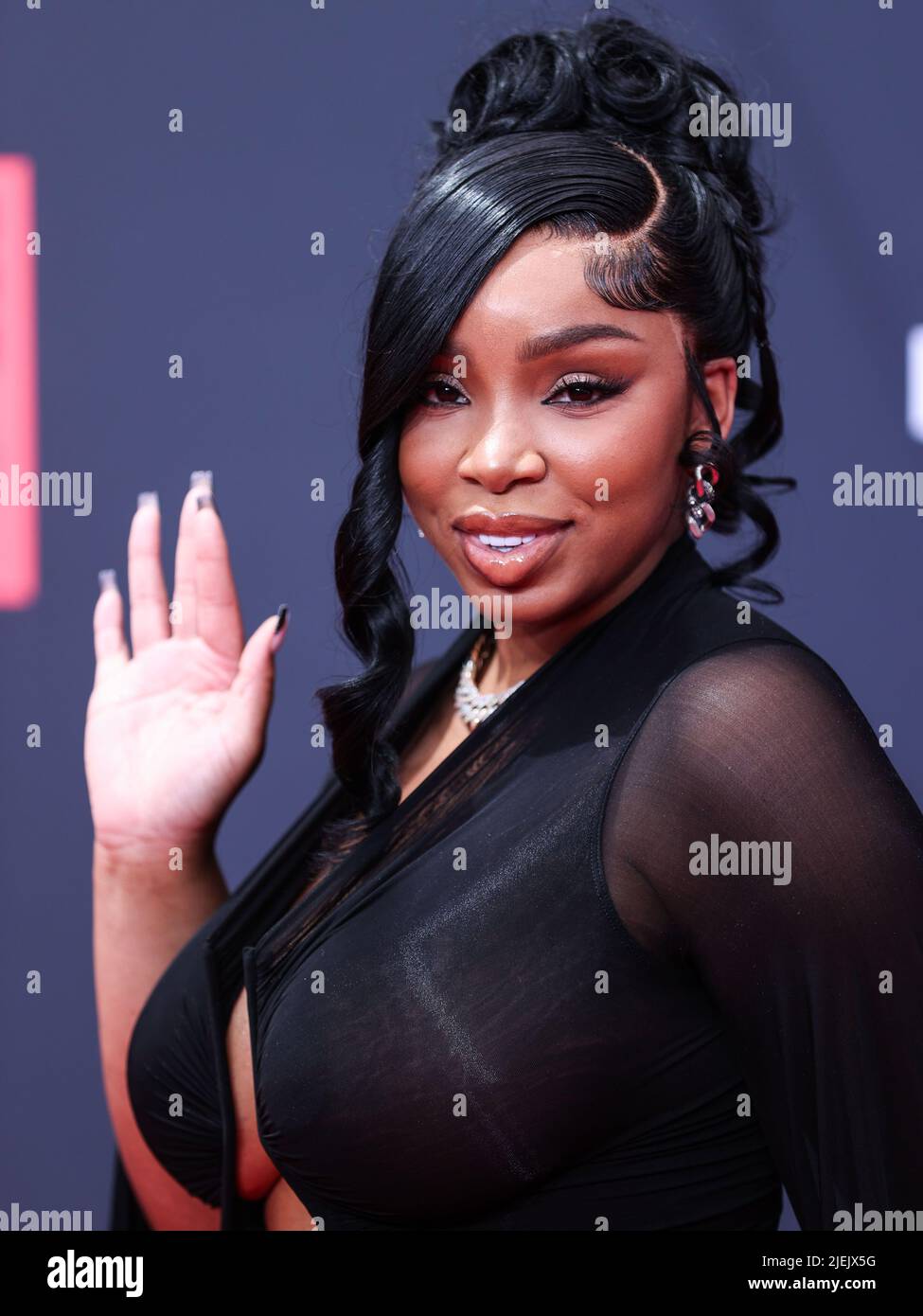 LOS ANGELES, CALIFORNIA, USA - JUNE 26: Light Skin Keisha arrives at ...