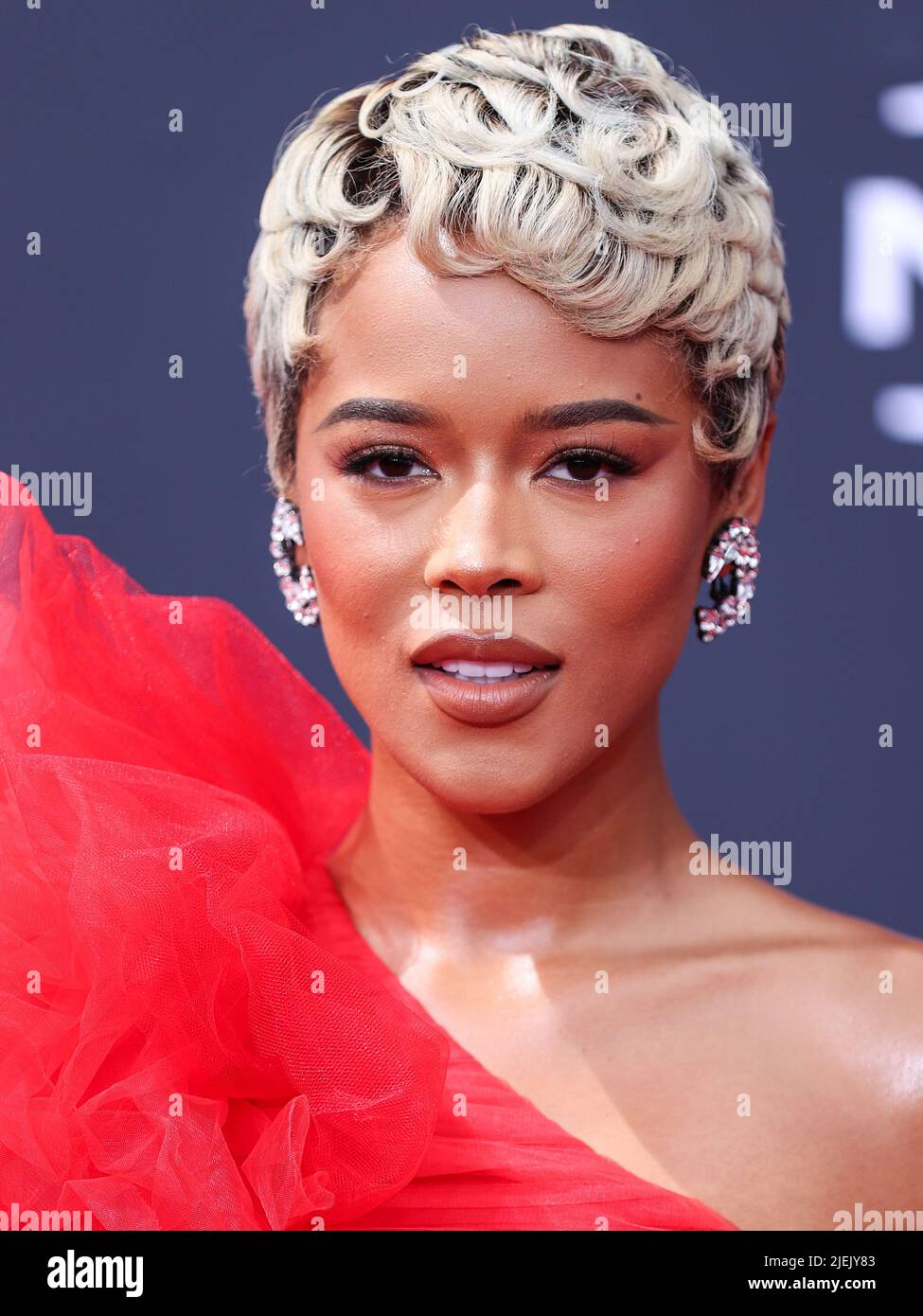 LOS ANGELES, CALIFORNIA, USA - JUNE 26: Serayah McNeill arrives at the ...