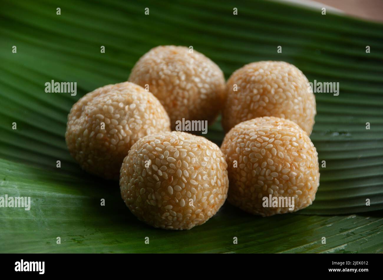 North Borneo home made traditional Kuih Bijan cake. Sabah Malaysia ...