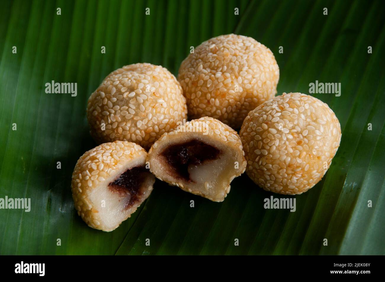 North Borneo home made traditional Kuih Bijan cake. Sabah Malaysia ...