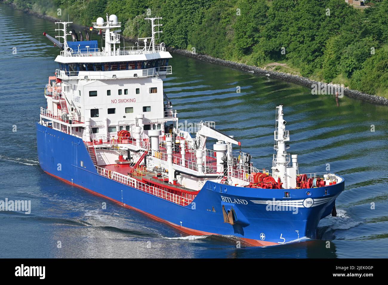 Asphalt/Bitumen Tanker BITLAND Stock Photo - Alamy