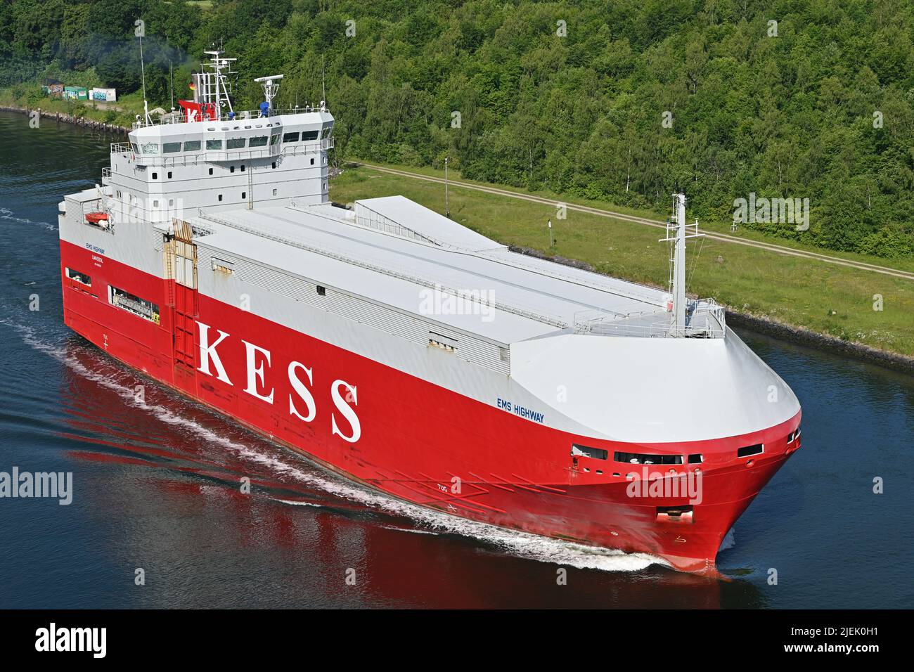 Vessel Carrier EMS HIGHWAY Stock Photo - Alamy