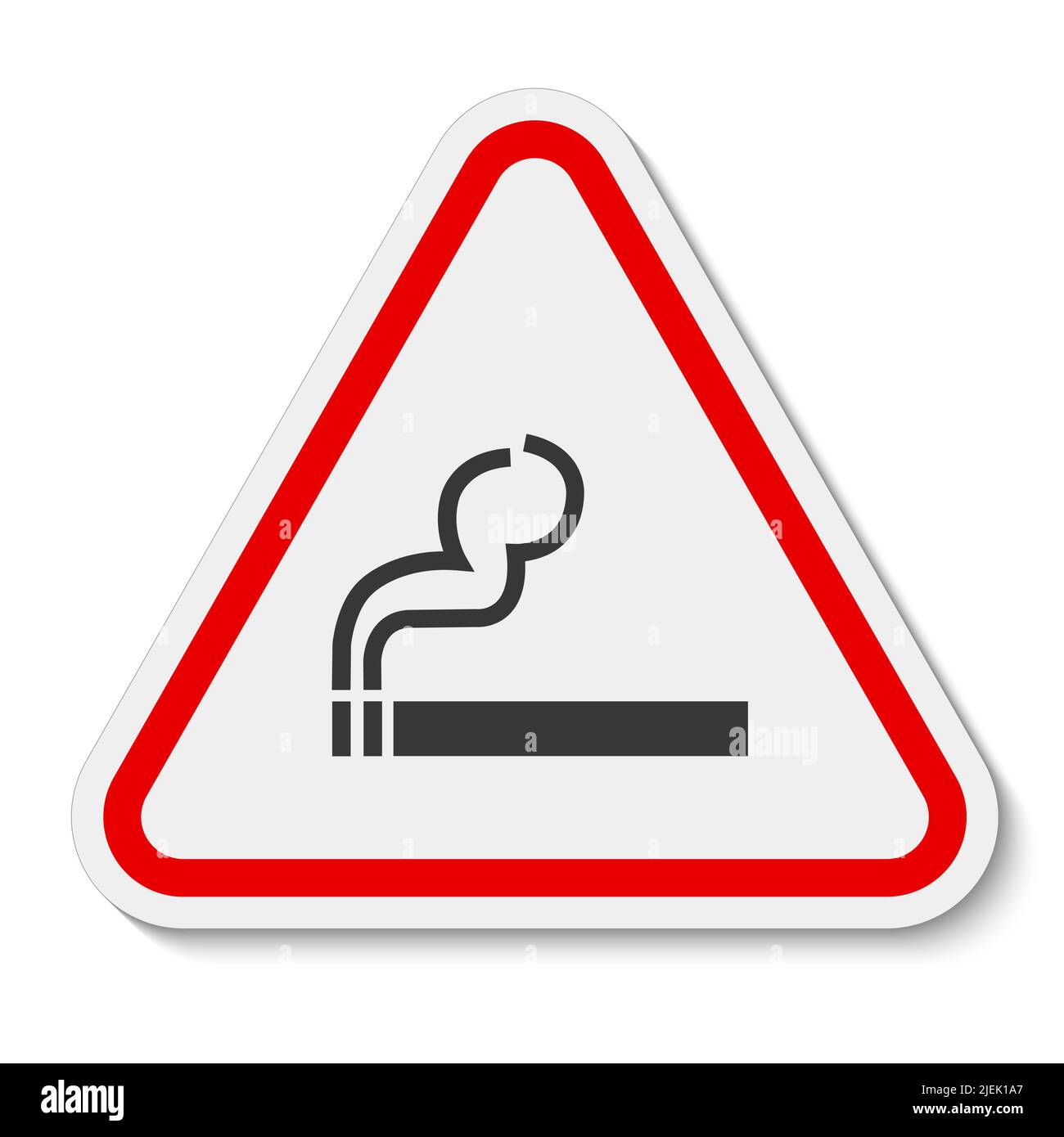 No Smoking Symbol Sign Isolate On White Background,Vector Illustration EPS.10 Stock Vector Image ...