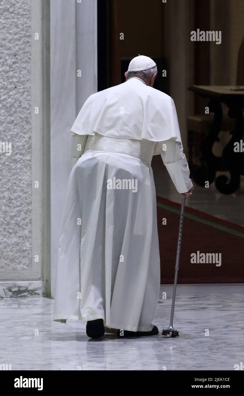 Vatican. June 27, 2022 - POPE FRANCIS meets the Neocatechumenal ...