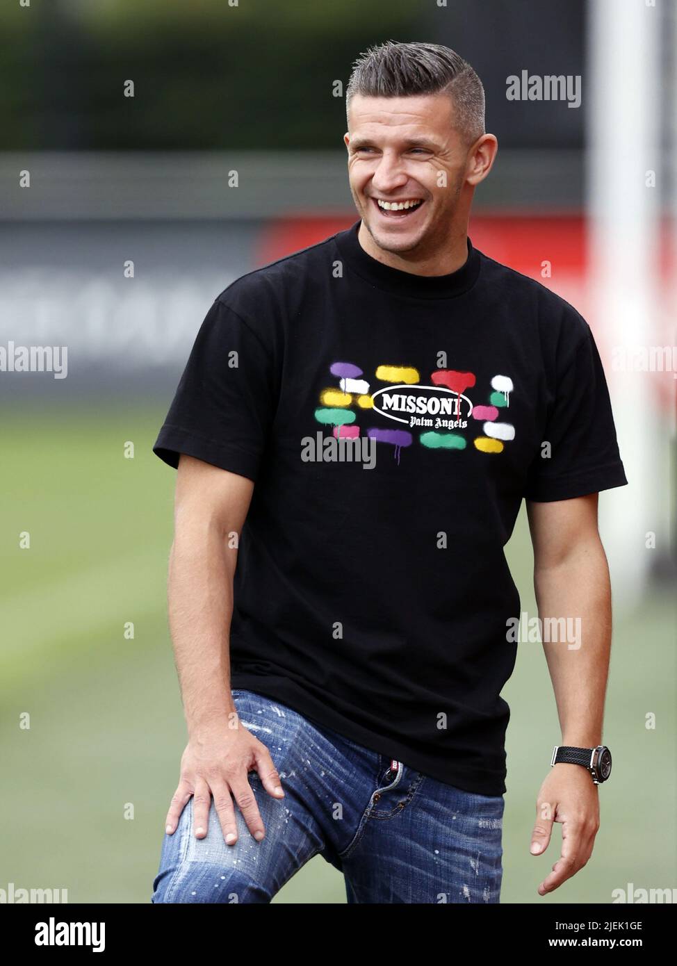 ROTTERDAM - Bryan Linssen during Feyenoord's first training session at ...