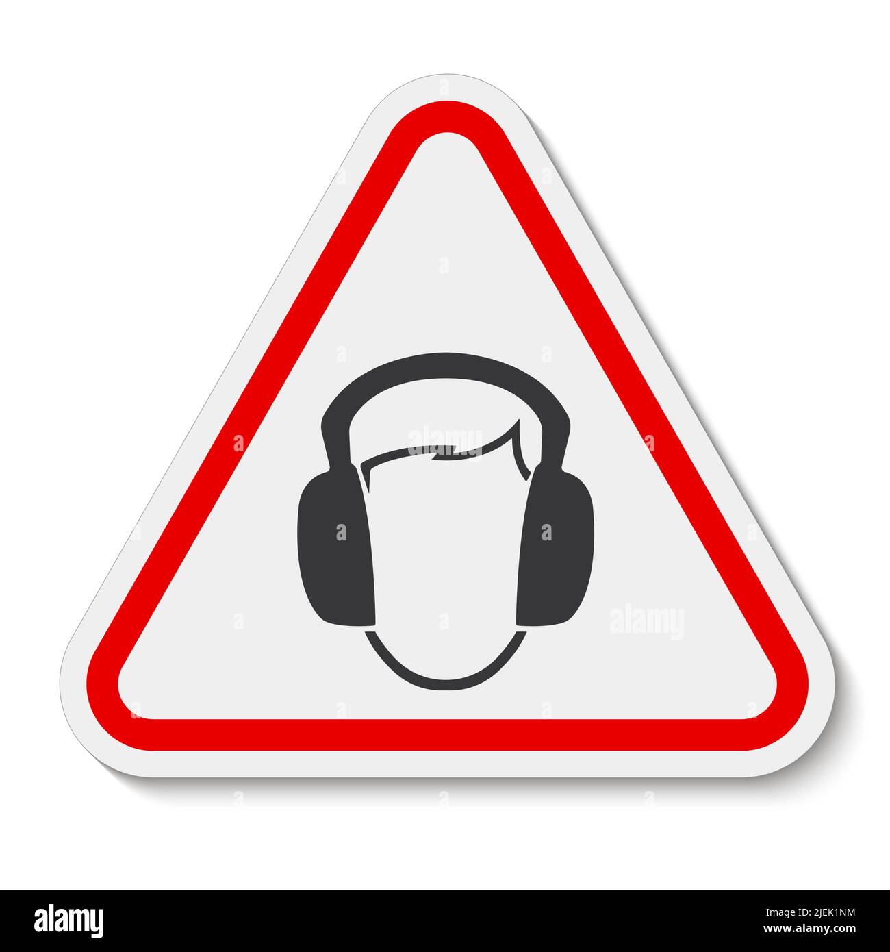 Symbol Wear Ear muff sign Isolate On White Background,Vector ...