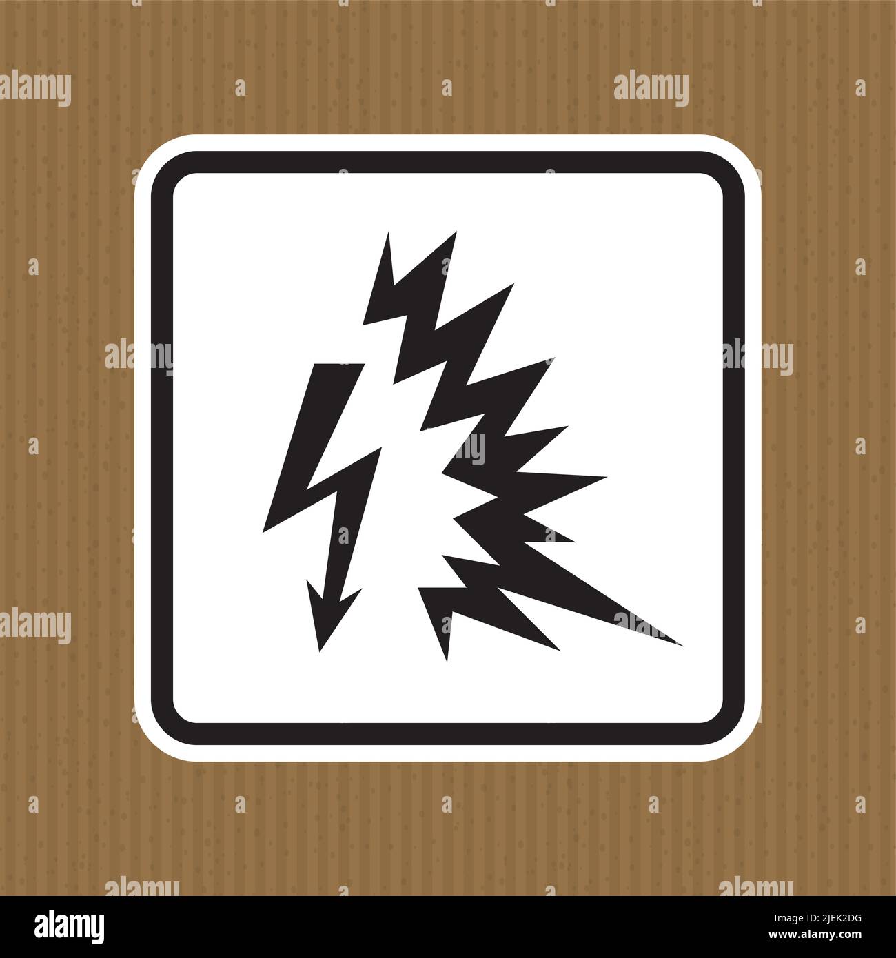 Arc Flash Symbol Sign Isolate On White Background,Vector Illustration ...