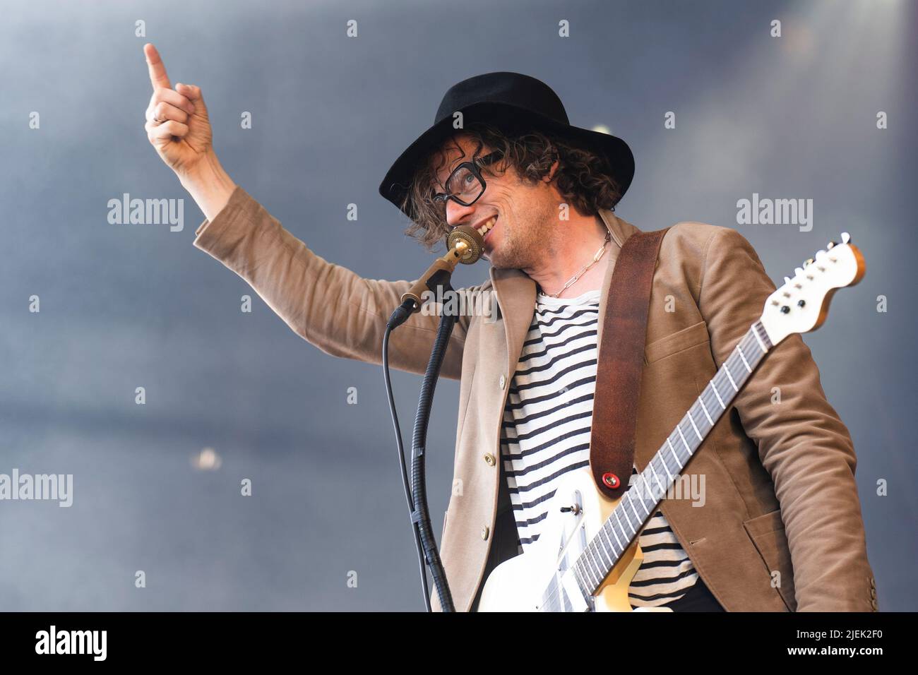Bergen, Norway. 14th, June 2022. The Norwegian singer, songwriter and ...