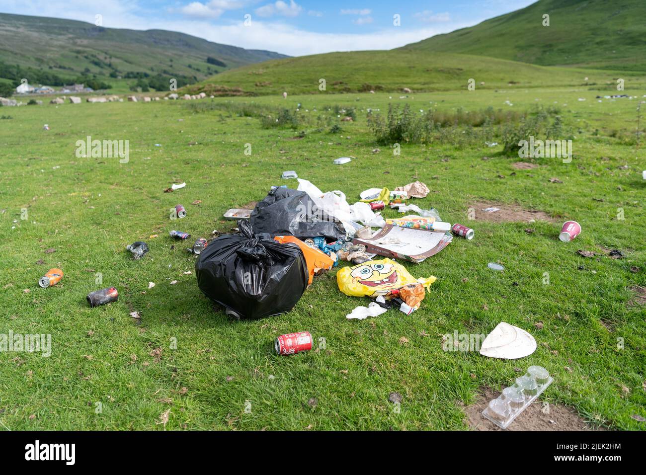 Campers garbage hi-res stock photography and images - Alamy