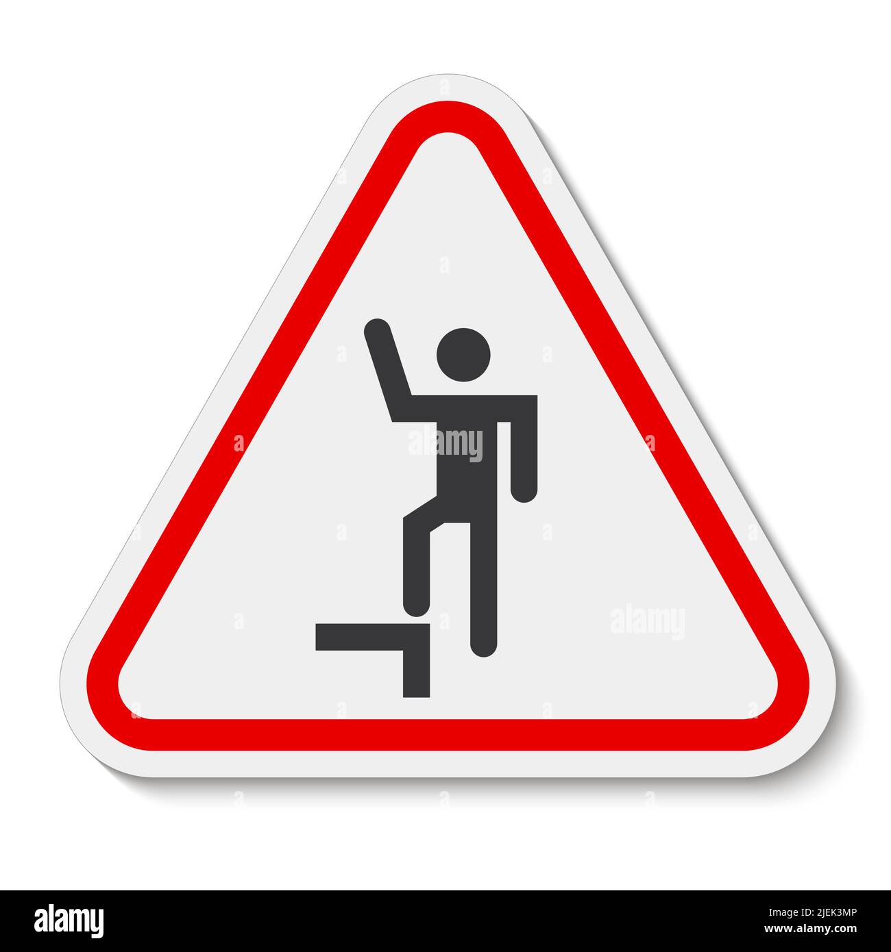 Do NOT step or stand on this surface Stock Vector Image & Art - Alamy