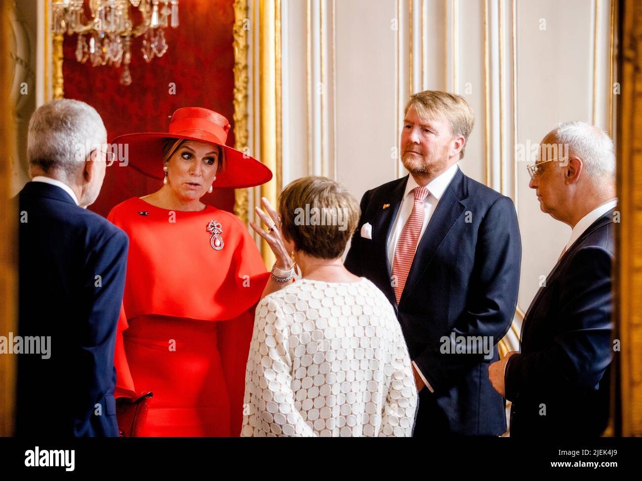 King Willem-Alexander and Queen Maxima of the Netherlands with Austrian ...