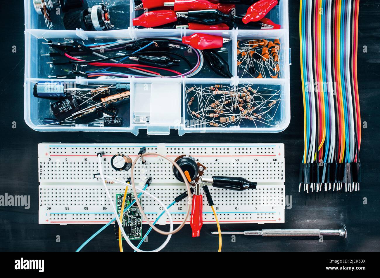 Electrician engineer workplace hi-res stock photography and images - Alamy