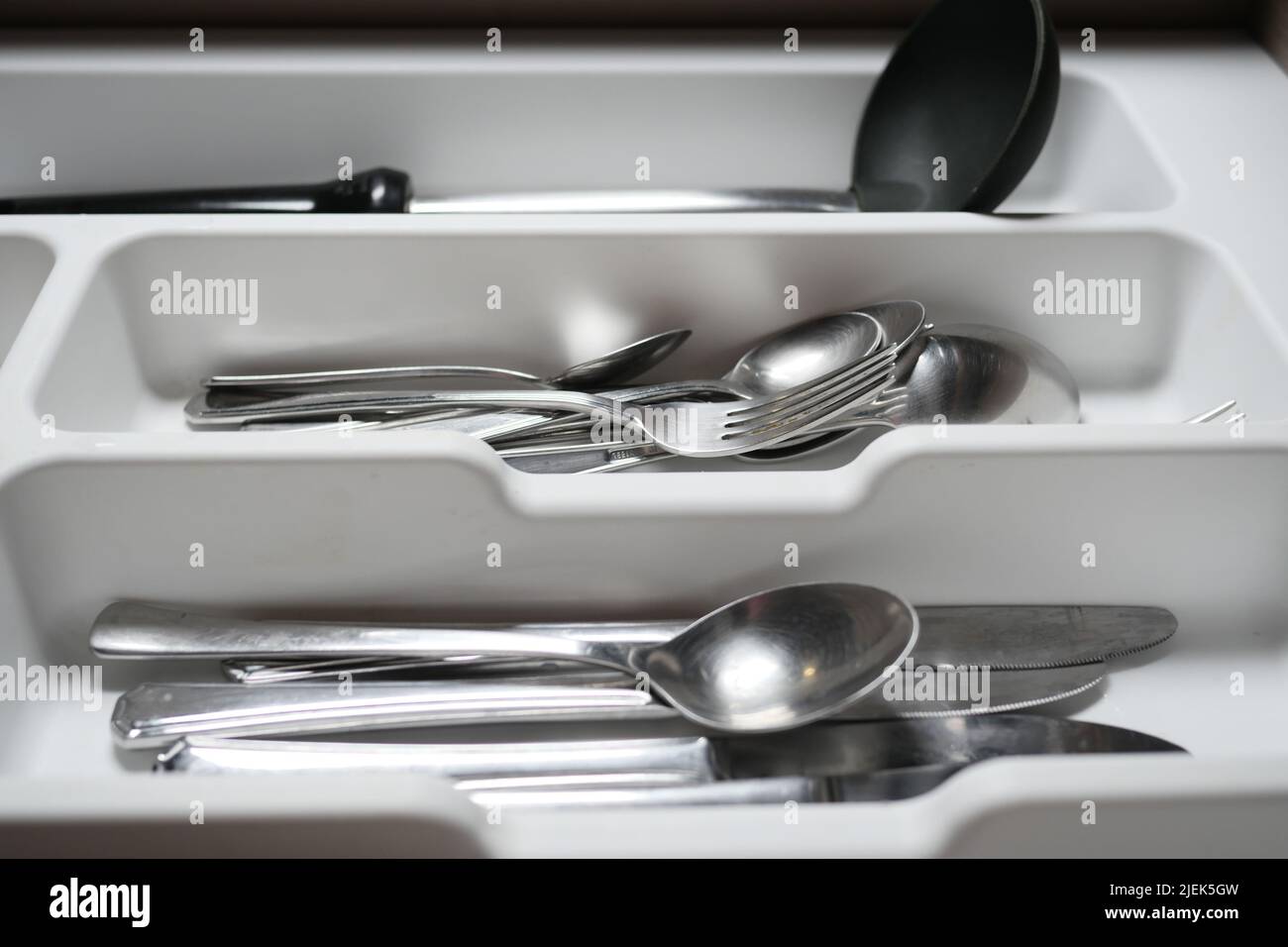 Silverware drawer hi-res stock photography and images - Alamy