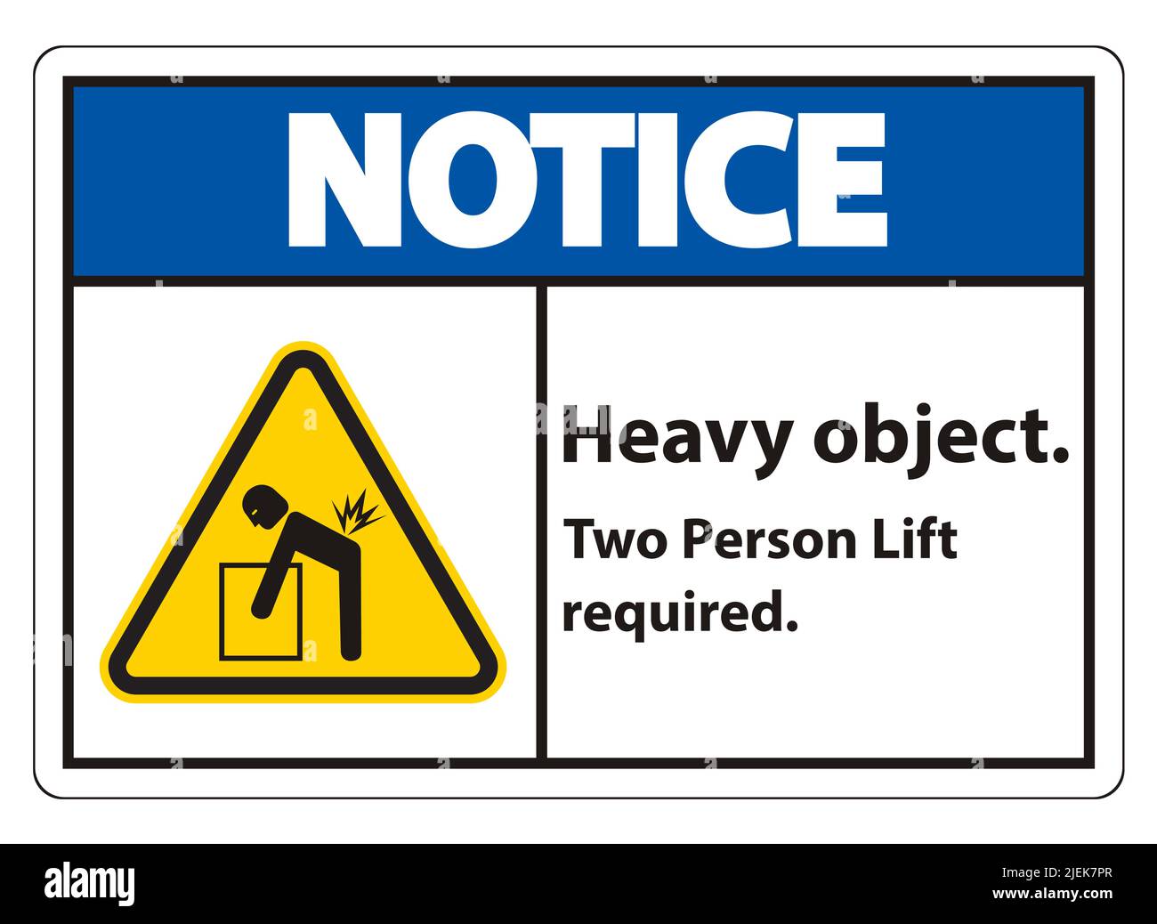 Two person heavy lift symbol hi-res stock photography and images - Alamy