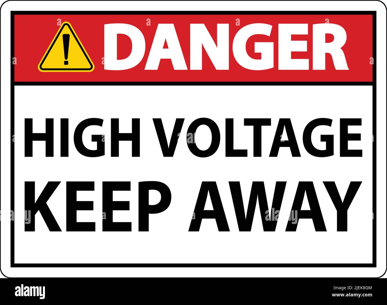 Danger High Voltage Keep Away