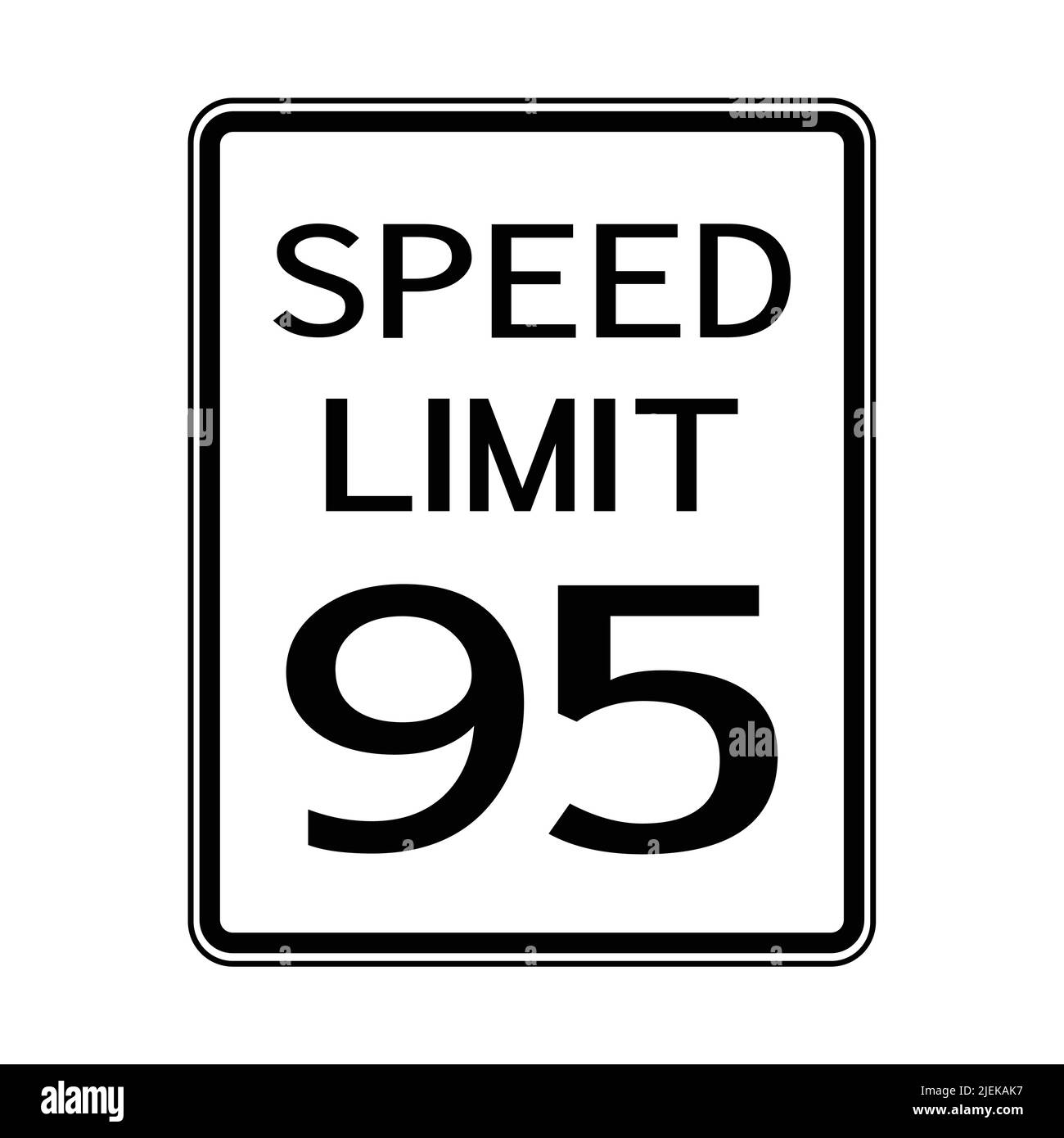 95 mph Cut Out Stock Images & Pictures - Alamy
