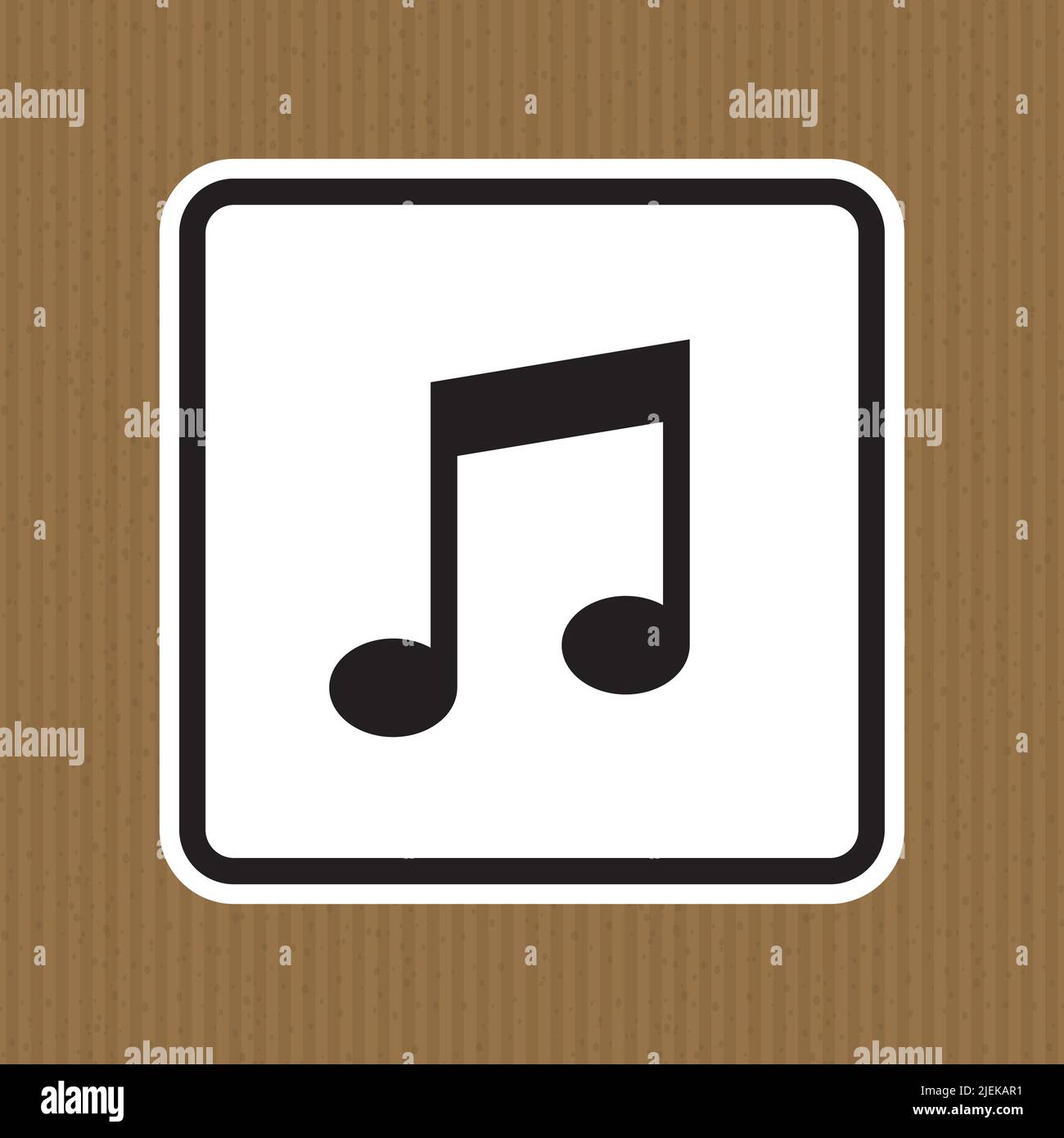 No Music Sing Isolate On White Background,Vector Illustration Stock ...