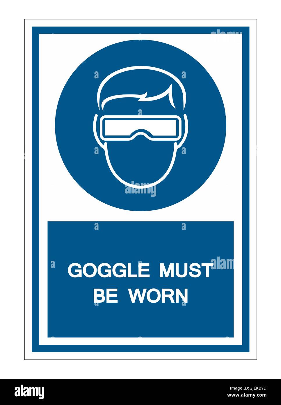 Symbol wear goggles Sign Isolate On White Background,Vector ...