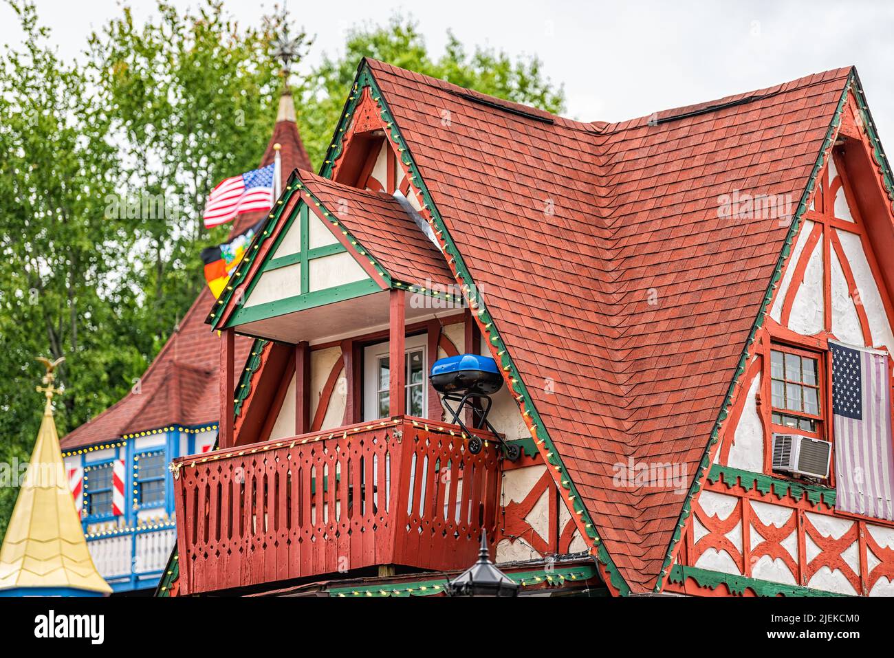 Helen, Georgia Bavarian village traditional architecture house building ...