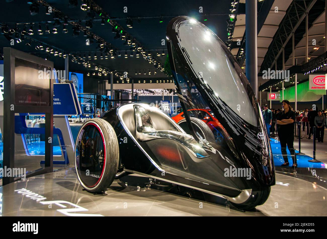 Toyota FV2 concept on display at the 2015 Guangzhou Auto Show Stock ...