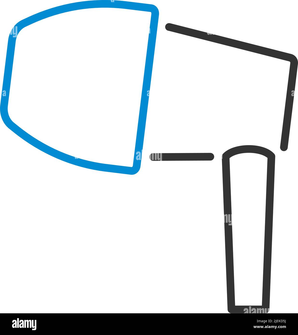 Headset Icon. Editable Bold Outline With Color Fill Design. Vector ...