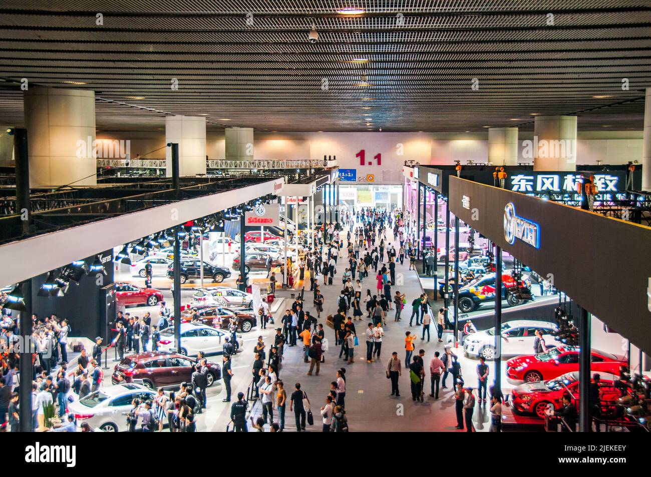 Guangzhou international automobile exhibition hi-res stock photography ...