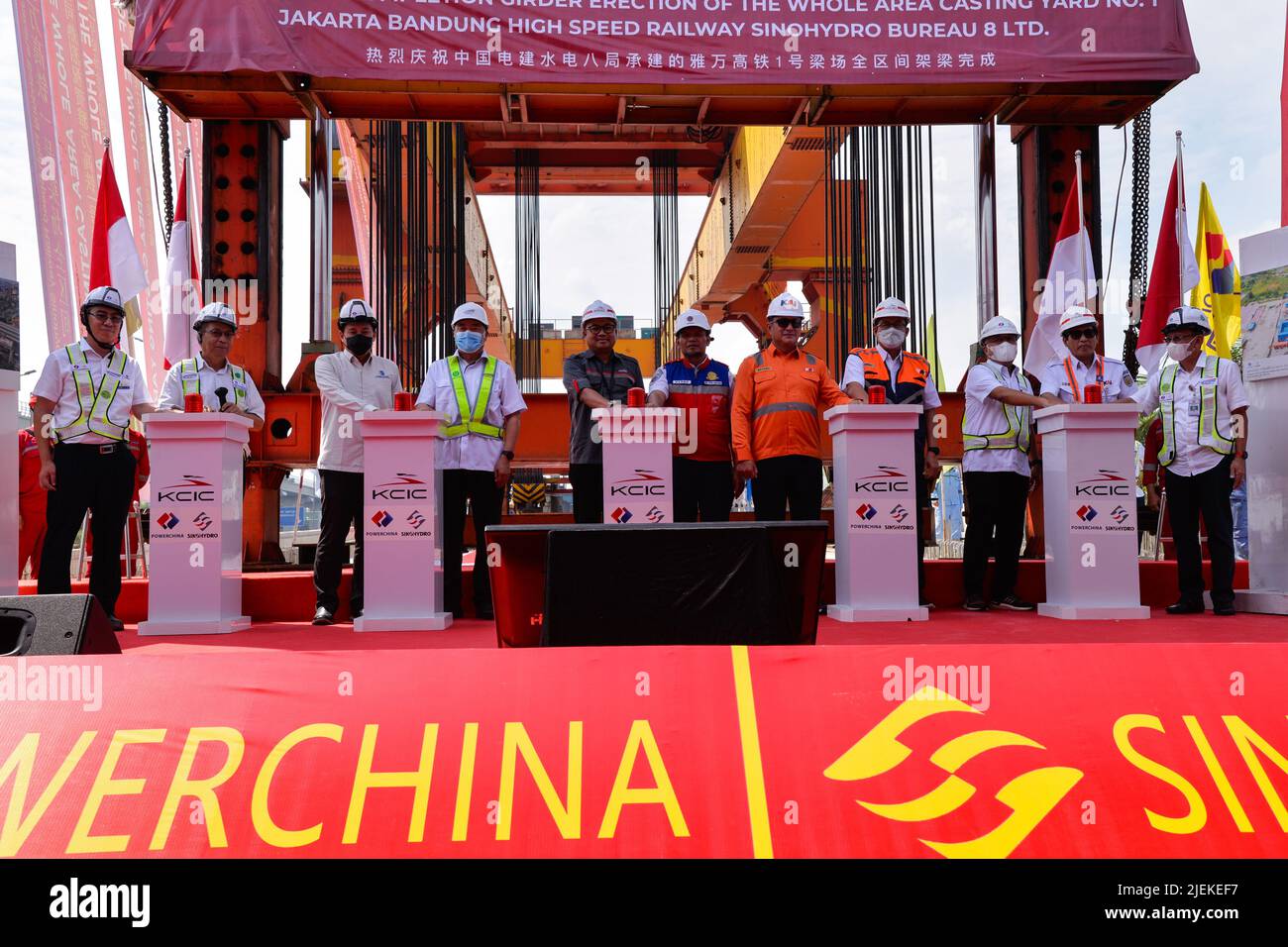 Jakarta, Indonesia. 27th June, 2022. Guests attend the ceremony of ...