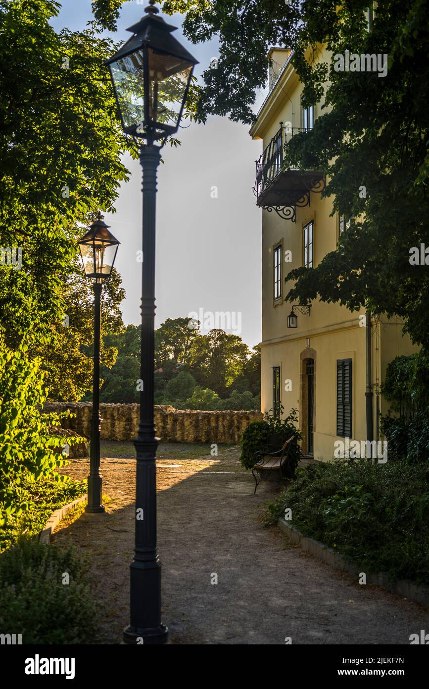 Park Grič, Gradec neighbourhood, The Upper Town, Zagreb, Croatia Stock Photo - Alamy