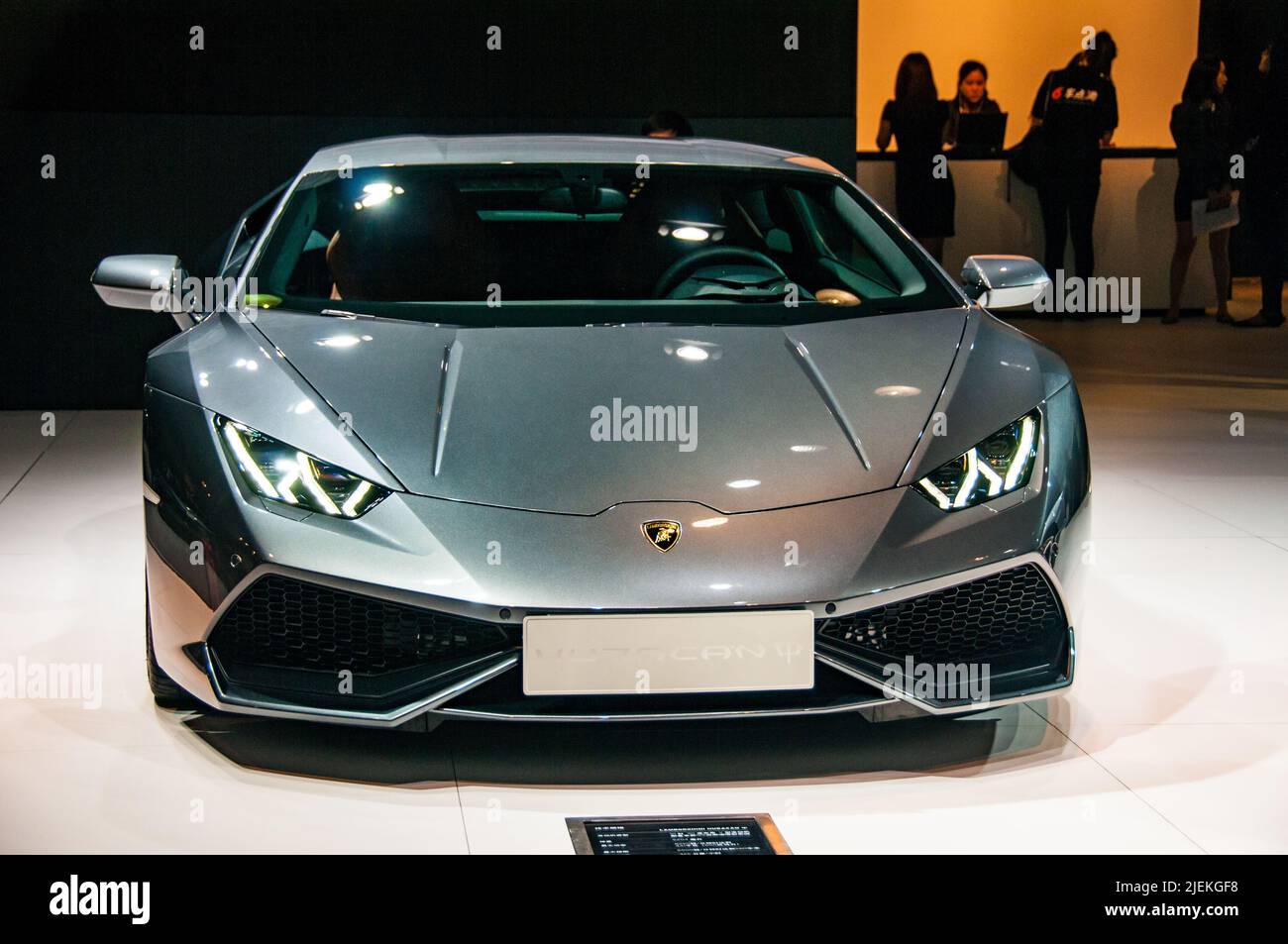 Lamborghini Huracan Zhong special edition for China on display at the ...