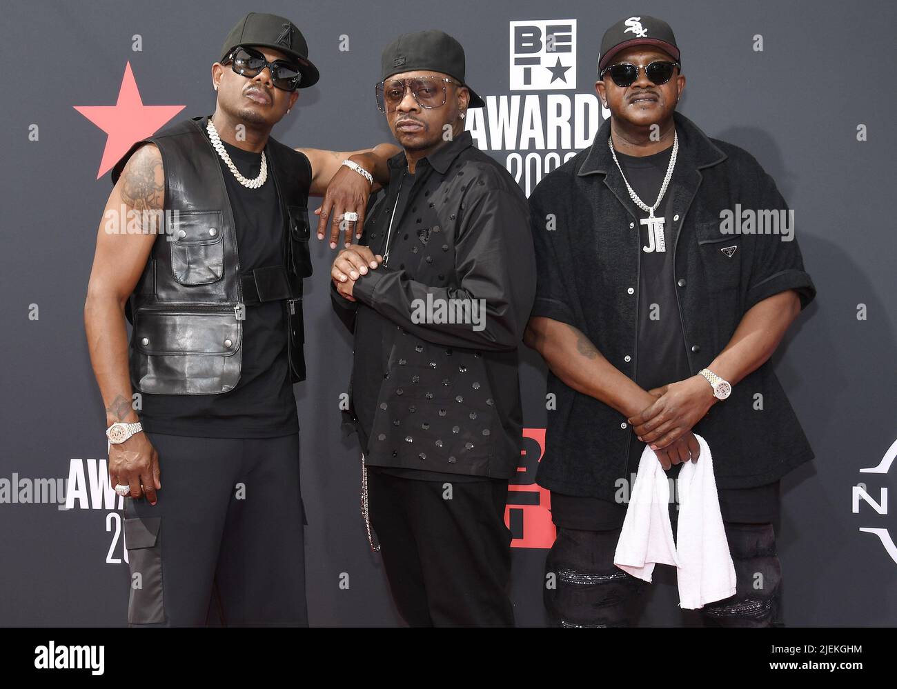 (L-R) JODECI - DeVante Swing, K-Ci and Joel Hailey at the BET Awards ...