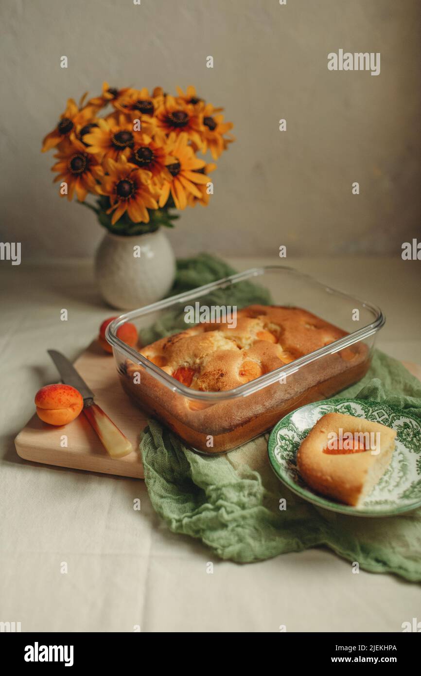 photography of food, homemade sweet pastry, piece of cake, home cooking ...