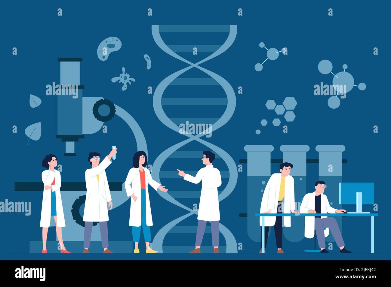 Engineering students lab Stock Vector Images - Alamy