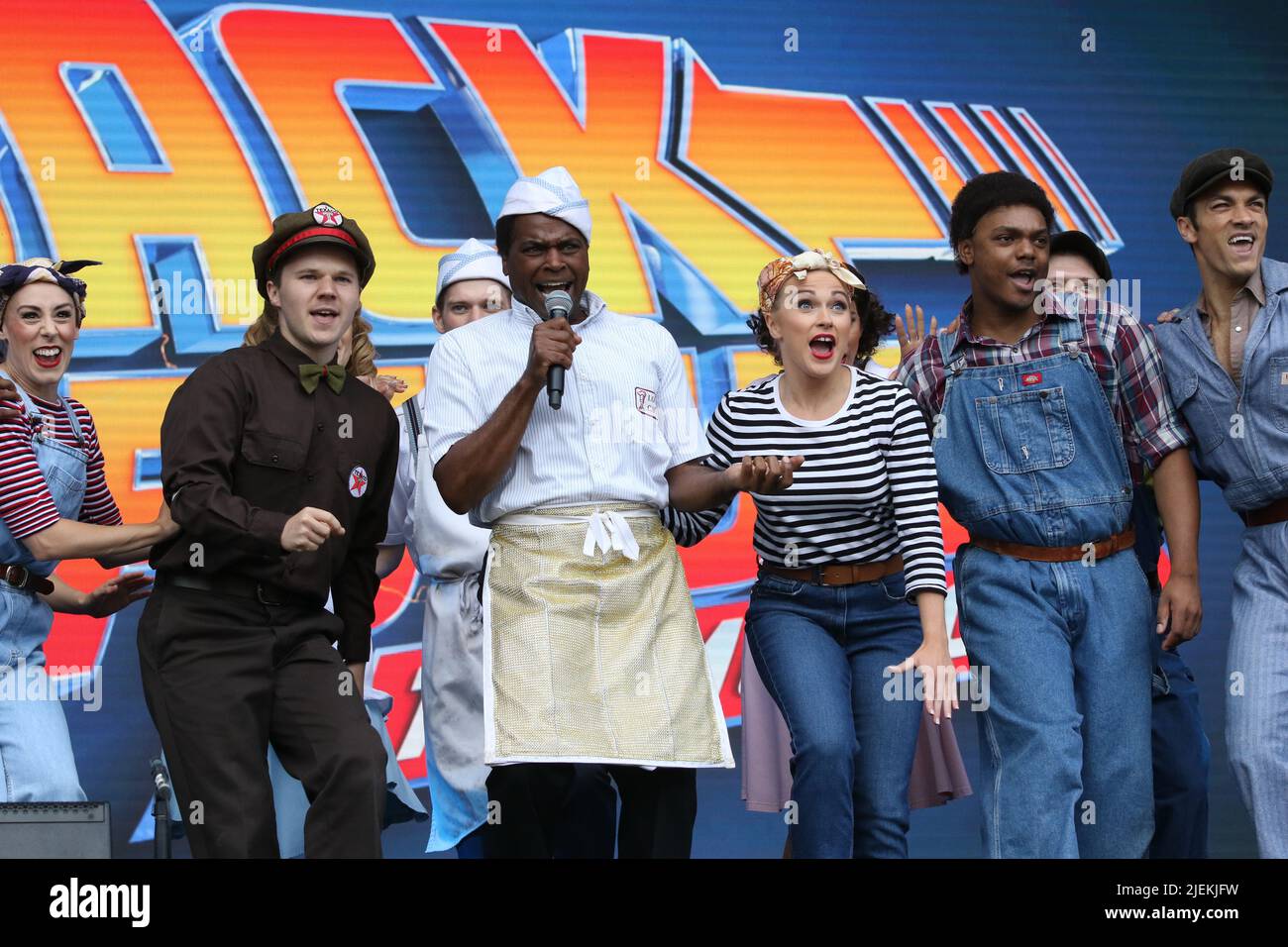 Cedric Neal plays Goldie Wilson in the musical Back to the Future at ...