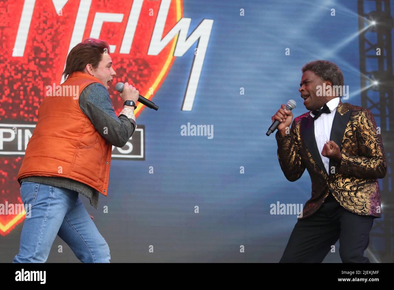 Will Haswell plays Marty McFly in the musical Back to the Future at ...