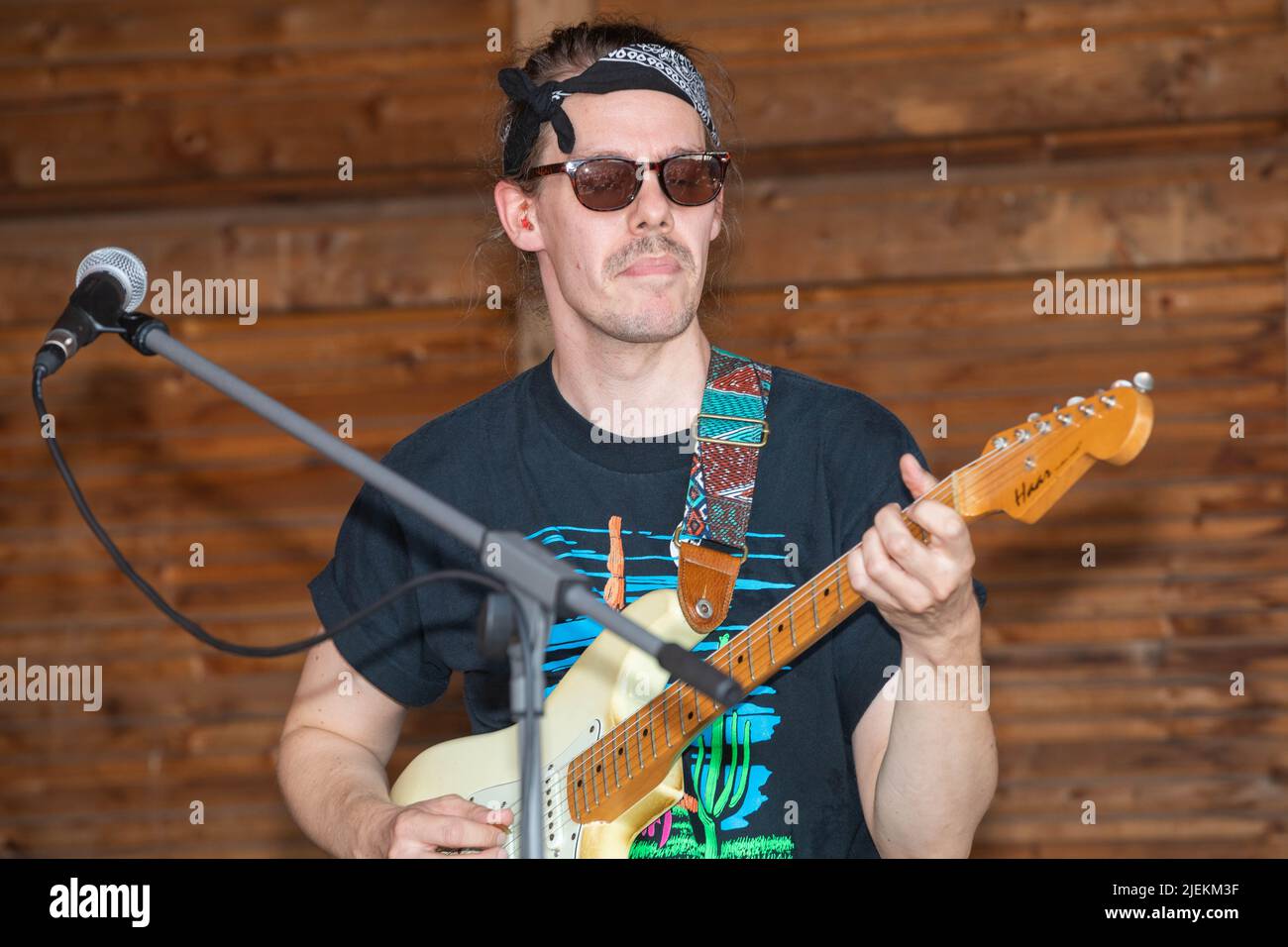 Leif Bräutigam, Sohn von Tom Astor beim 25. Countryfest auf der Forest ...