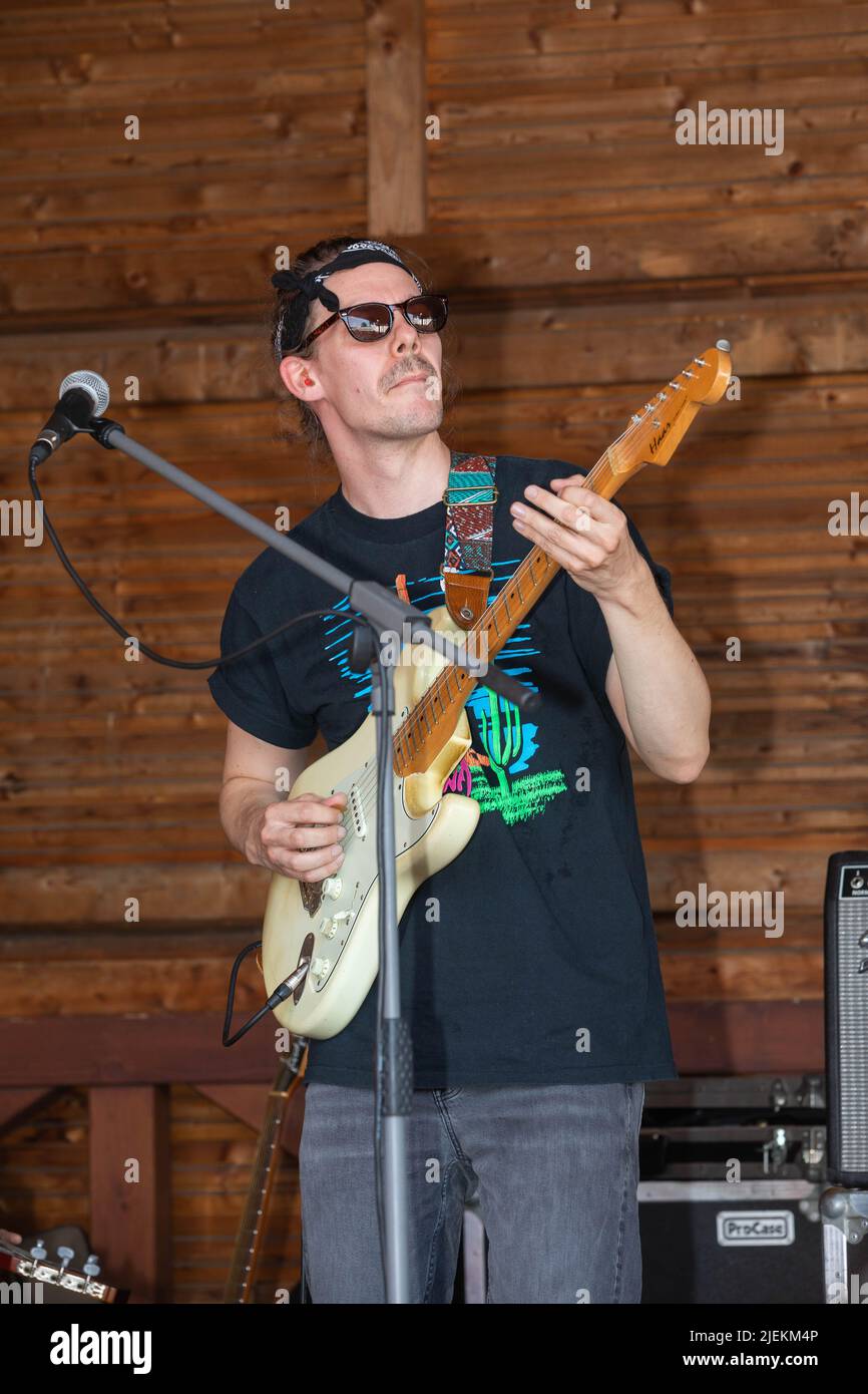 Leif Bräutigam, Sohn von Tom Astor beim 25. Countryfest auf der Forest ...