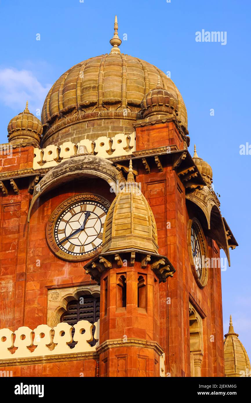 Huge Wall Clock, Clock Tower of Mahatma Gandhi Hall. Ghanta Ghar ...