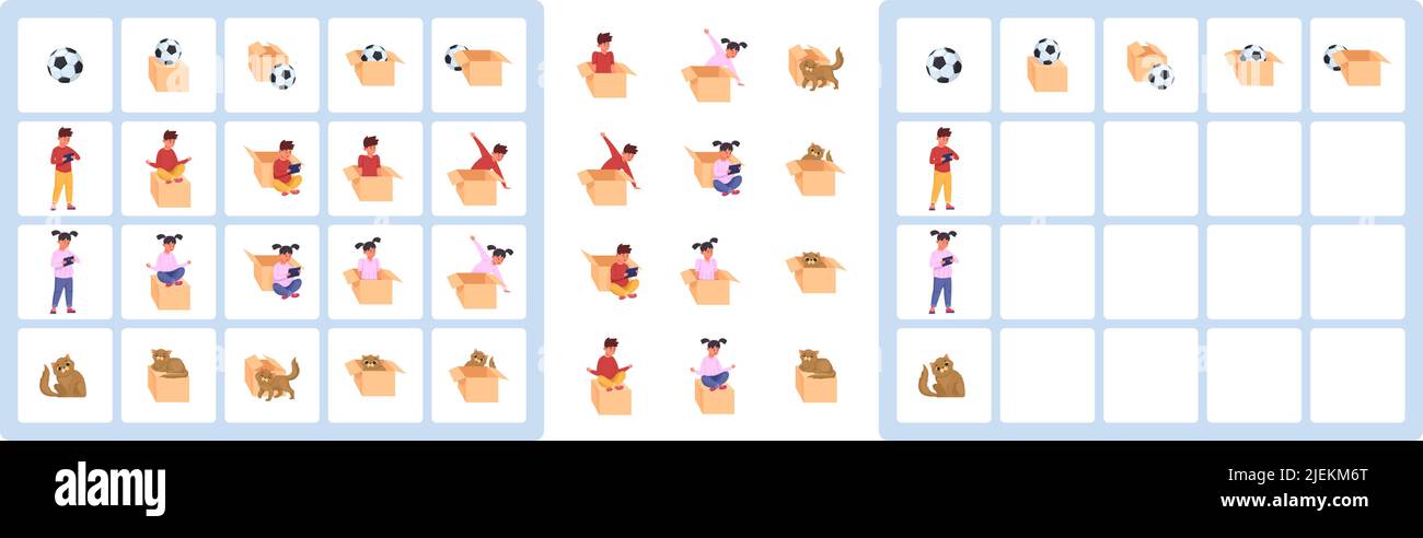 Worksheet prepositions. English prepositions learning game, preschool ...